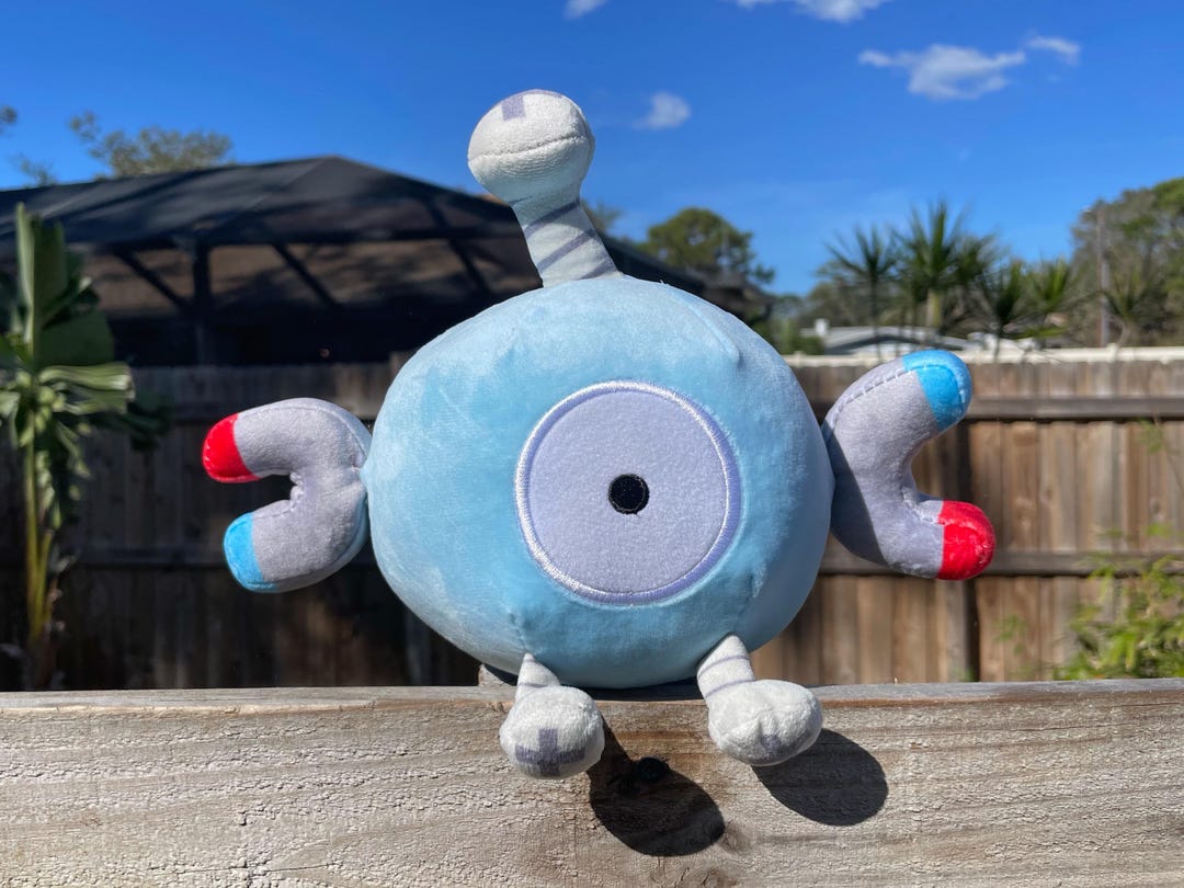 Magnemite Custom Plush Pokemon - Etsy