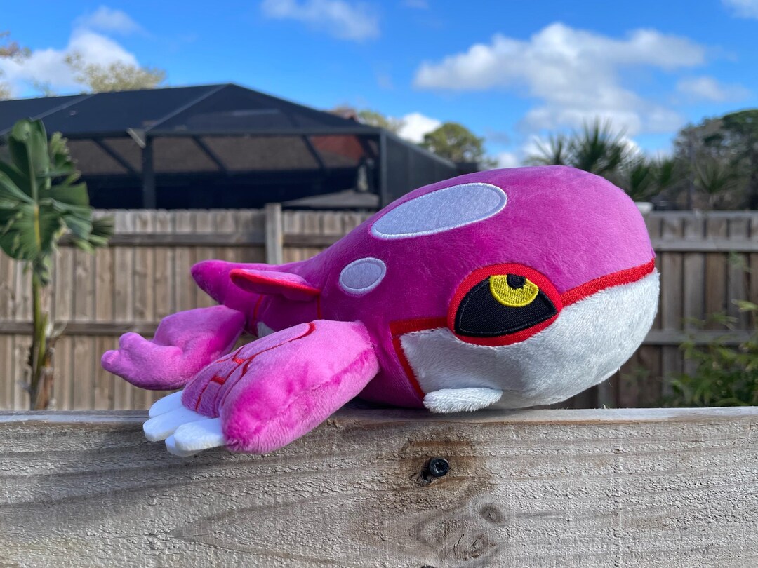 Shiny Kyogre Custom Plush Pokemon - Etsy