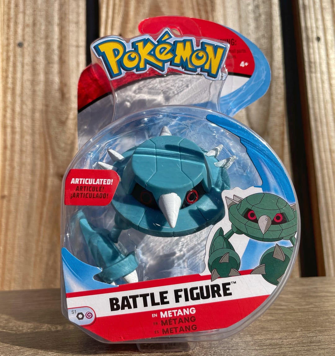 Metang Pokémon Battle Figure - Etsy