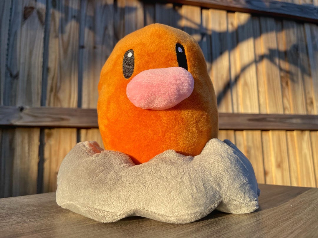 Diglett Custom Plush Pokemon - Etsy