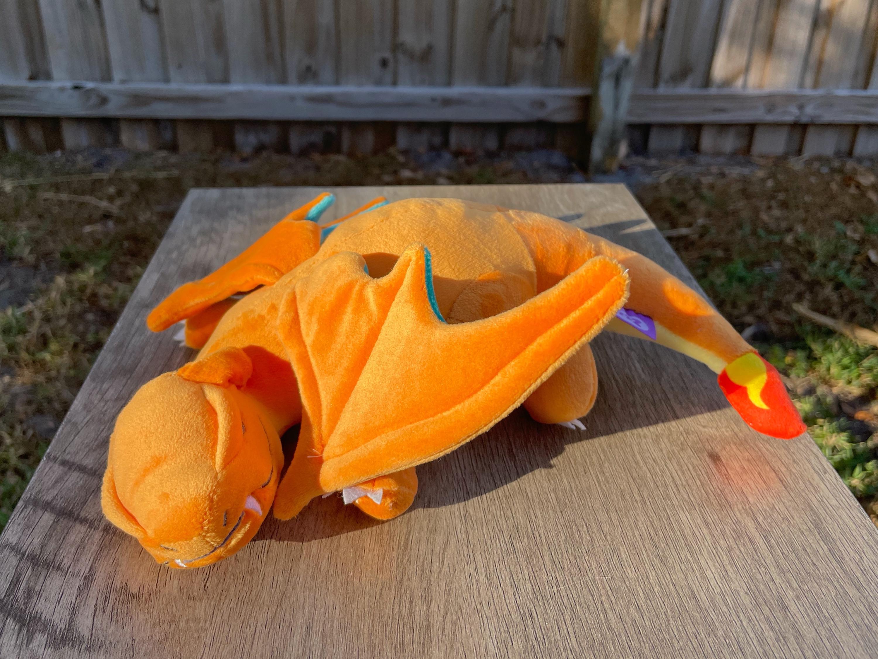 Sleeping Charizard Pokémon Plush - Etsy