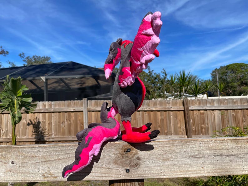 Galarian Moltres Custom Plush Pokemon - Etsy