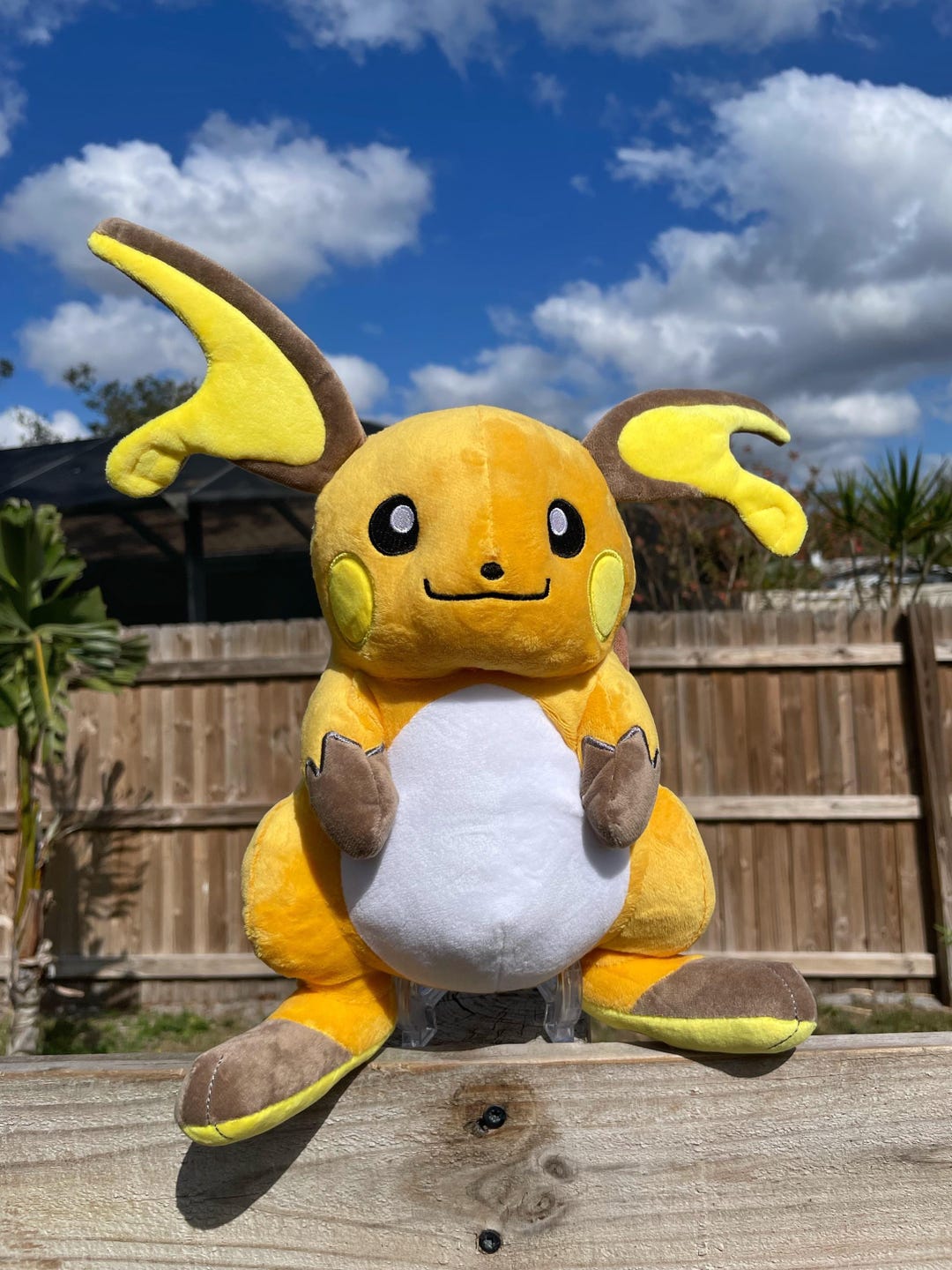 Raichu Custom Plush Pokemon - Etsy