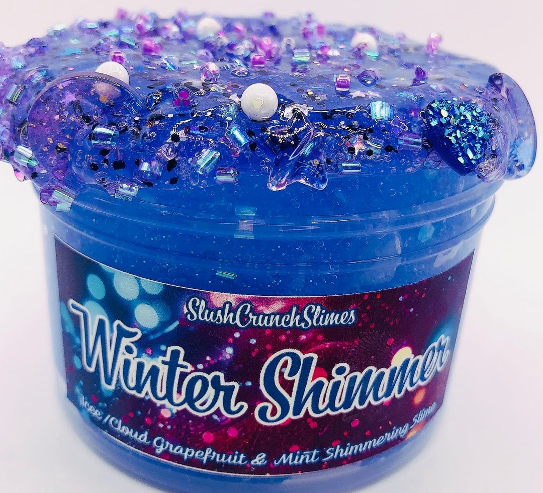 Winter Shimmer Slime, DIY Slime, Bingsu Slime, Crunchy Slime, Scented Slime, Best Slime Shop ...