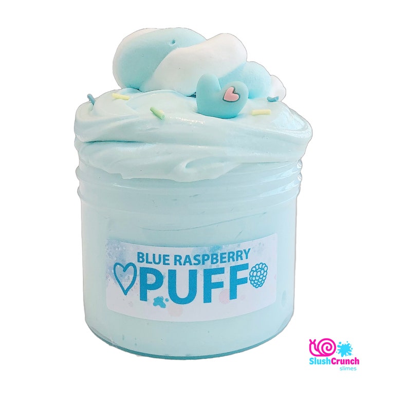 Raspberry Puff Slime Butter Slime DIY Slime Scented Slime Slime Shop ...