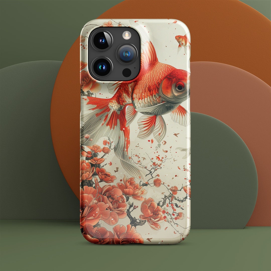 Anime Collage iPhone Case - Hayao Miyazaki Style With Goldfish - Etsy