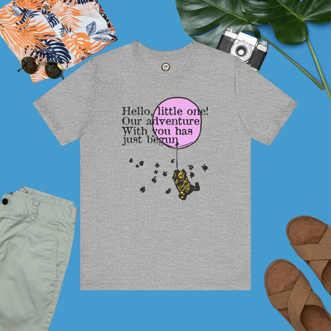 Classic Winnie the Pooh New Baby Girl Tee: Cozy Unisex T-shirt for ...