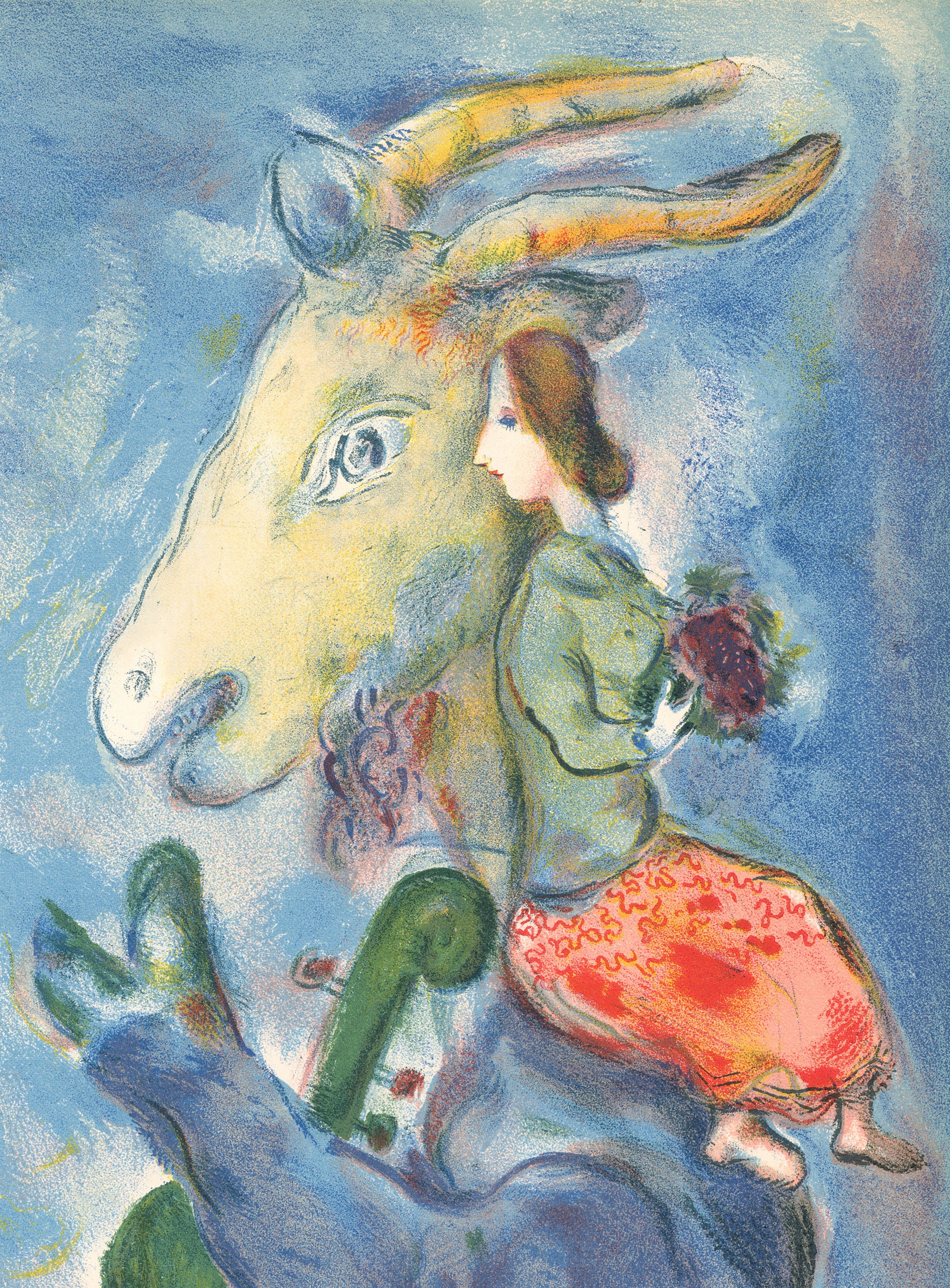 Marc Chagall spring Lithograph for Verve, 1938 - Etsy