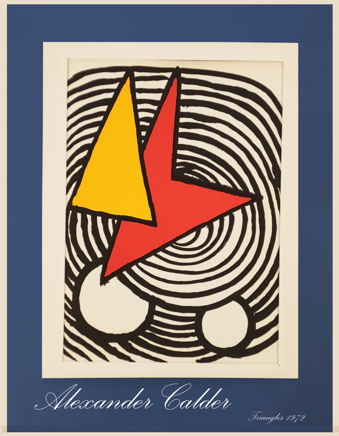 Alexander Calder Triangle - Etsy