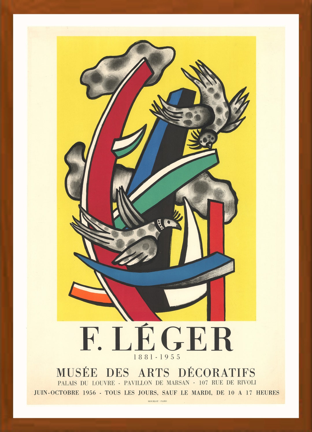 Fernand Léger Original Poster Museum of Decorative Arts - Etsy