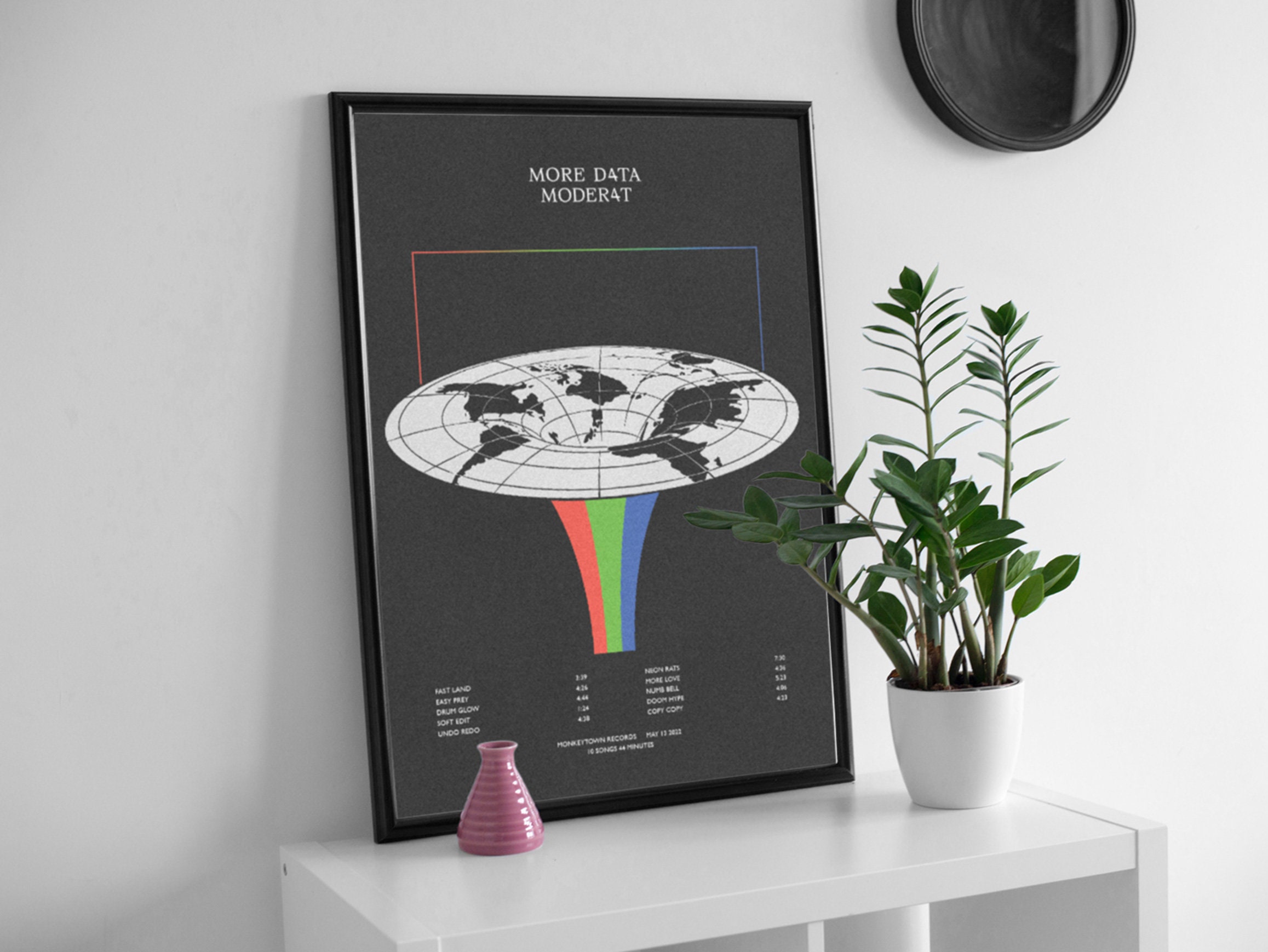 Moderat Poster more D4ta Album Artwork - Etsy Ireland