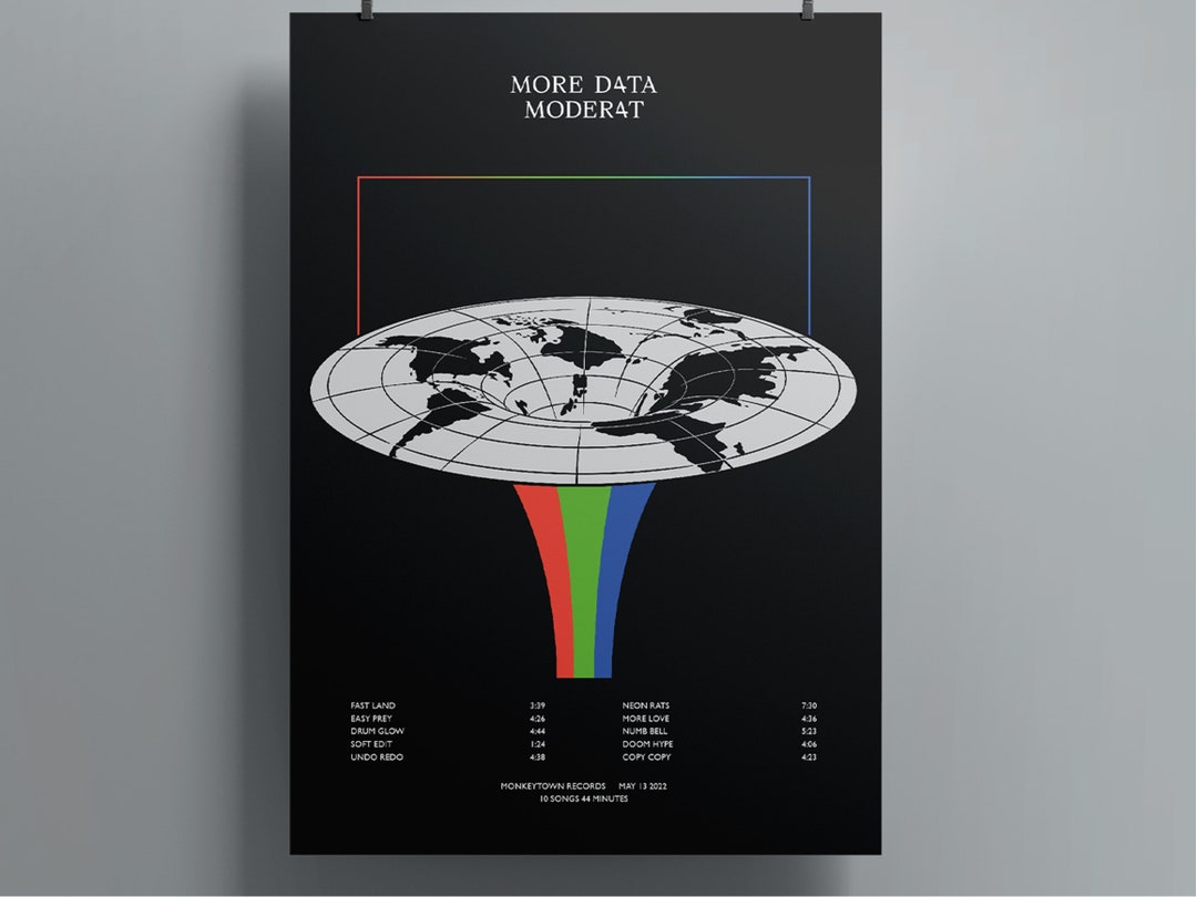 Moderat Poster more D4ta Album Artwork - Etsy Ireland