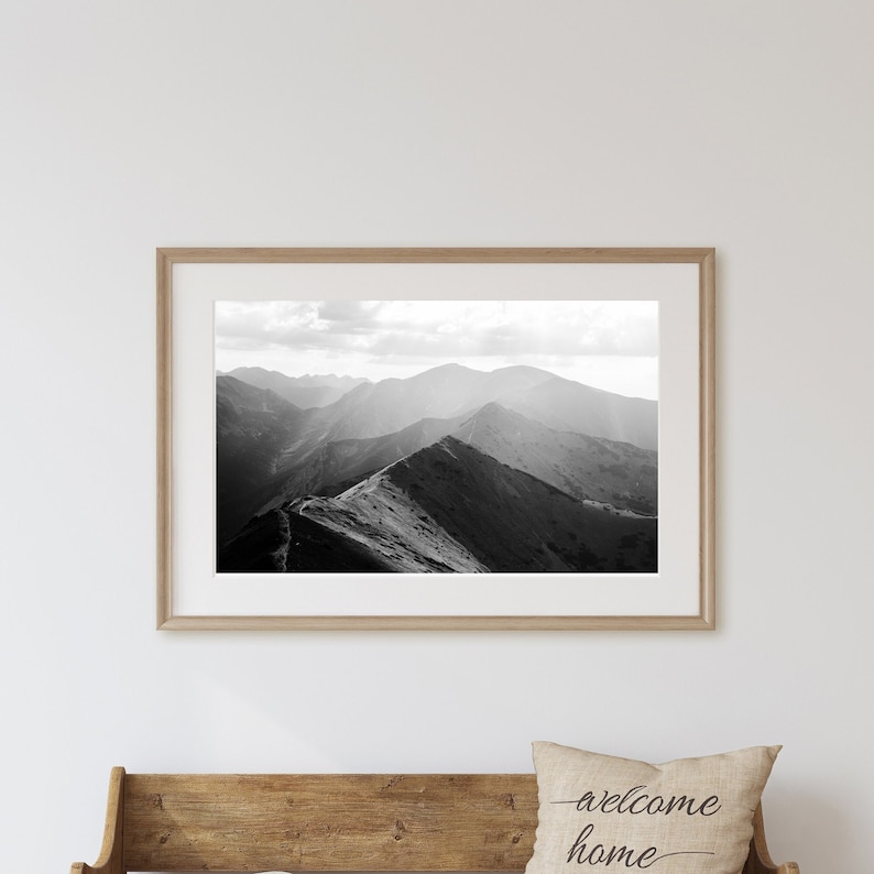Black + White Crossroads of the Mountain Crests | Zakopane, Poland ...