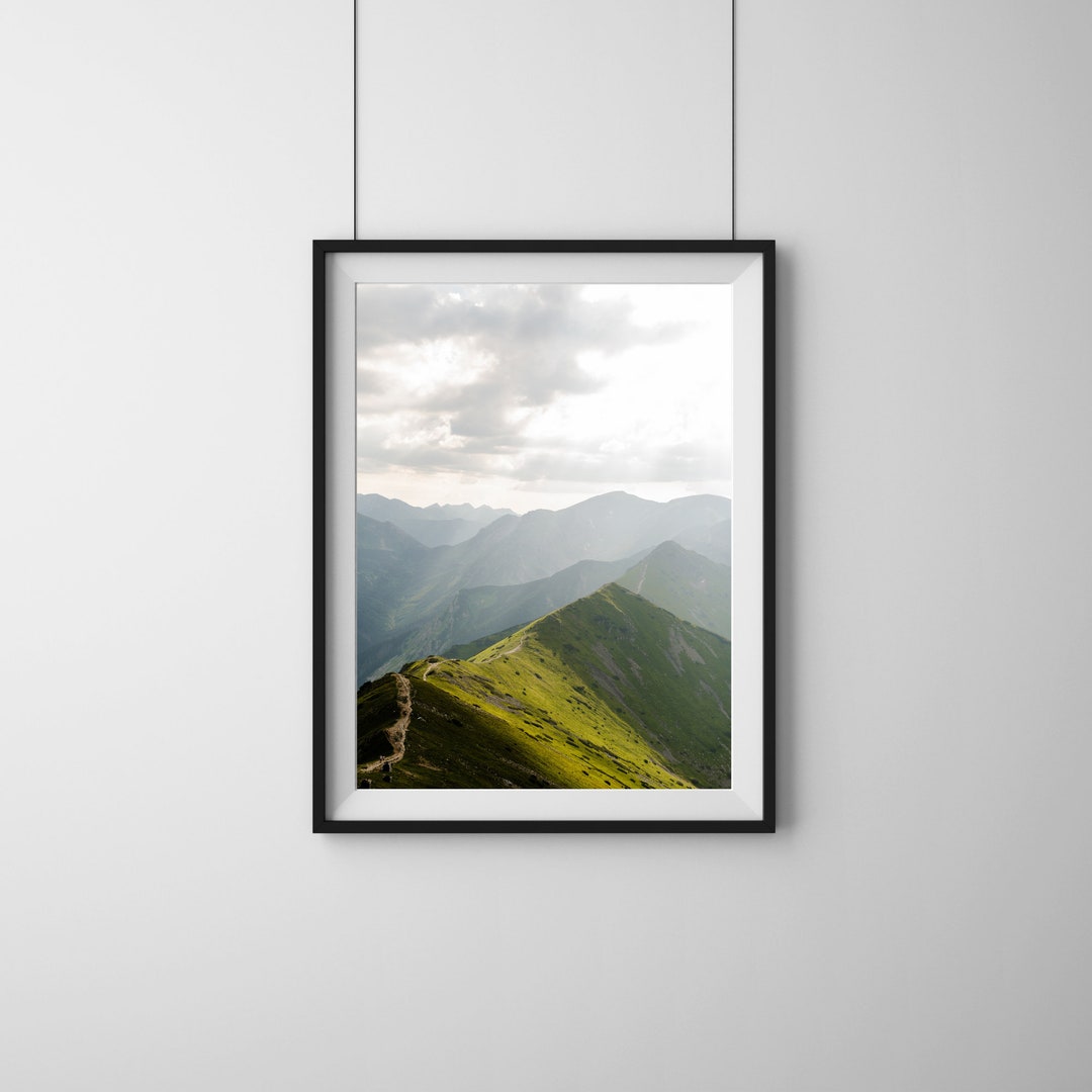 Mountain Crests| Zakopane, Poland 8x10 16x20 Print | Frame - Etsy