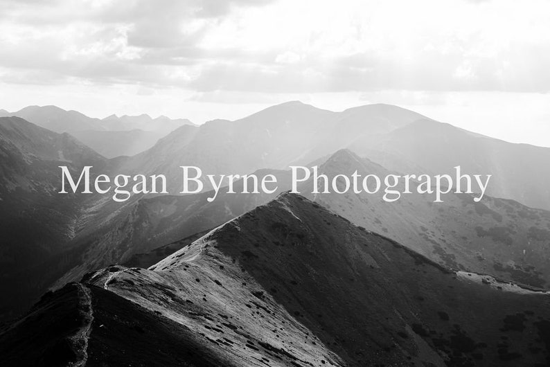 Black + White Crossroads of the Mountain Crests | Zakopane, Poland ...