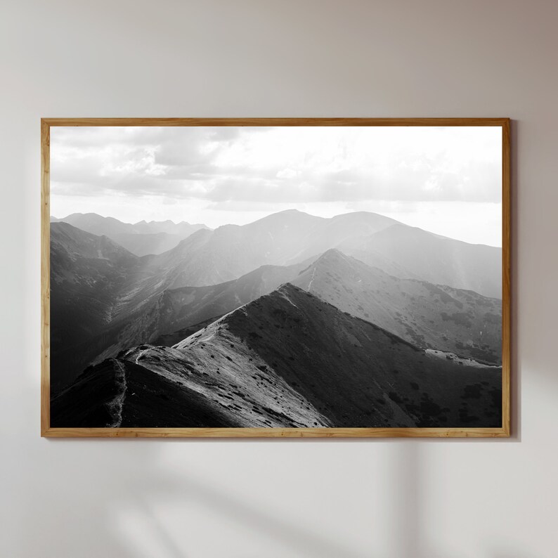 Black + White Crossroads of the Mountain Crests | Zakopane, Poland ...