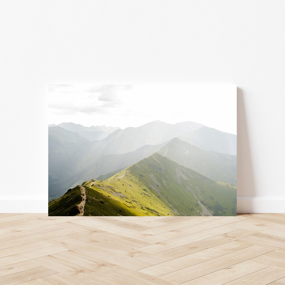 Crossroads of the Mountain Crests | Zakopane, Poland | Canvas - Etsy