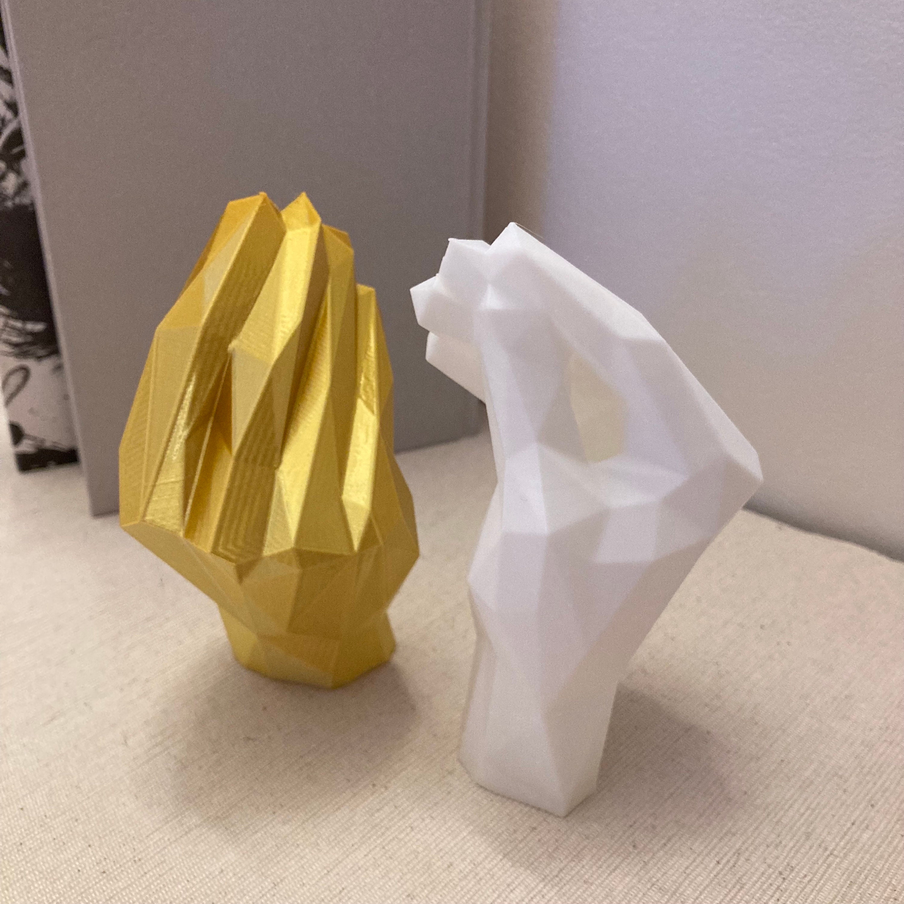 Low Poly Geometric Italian Hand Gesture Statue Post Modern - Etsy