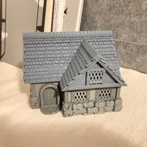 3D Printed Peasant/dweller/commoner House - Tabletop Wargames Terrain ...