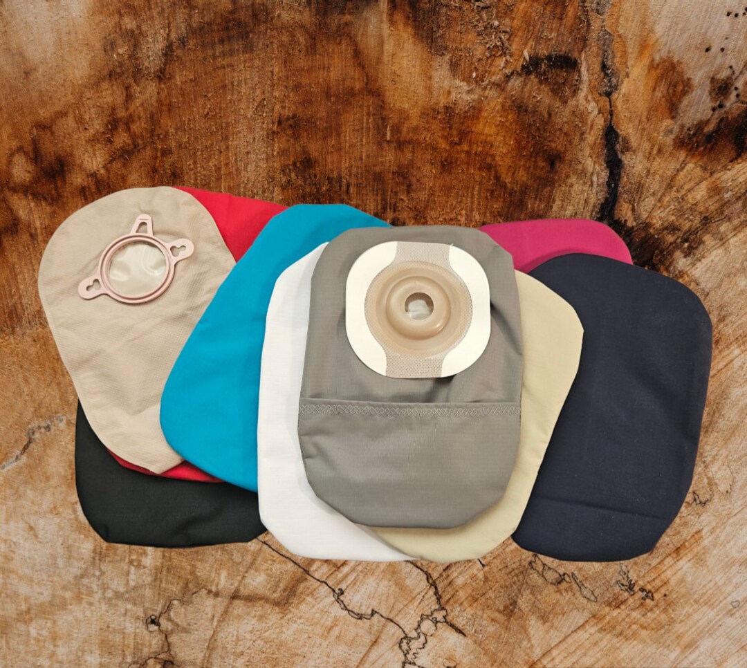Ostomy, Ileostomy, Colostomy Water-resistant Fabric Stoma Cover for ...