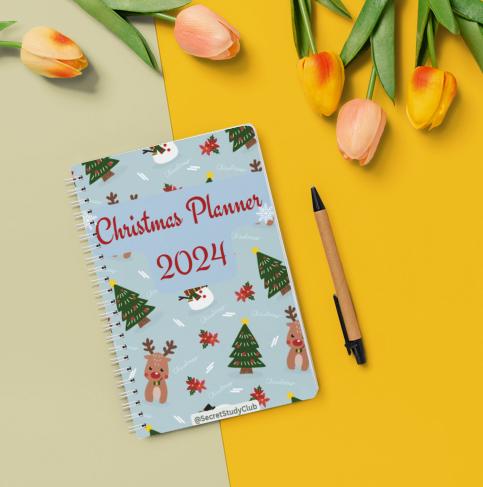 Printable Christmas Planner Holiday Organizer & Gift Tracker Festive ...