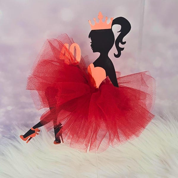 Lady Cake Topper - Etsy