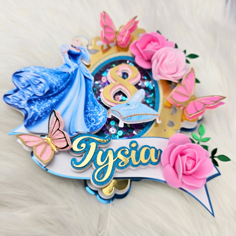Princess Cake Topper - Etsy