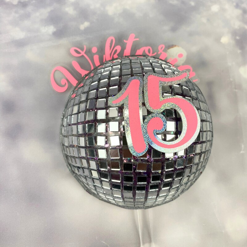 Disco Cake Toppers - Etsy Australia