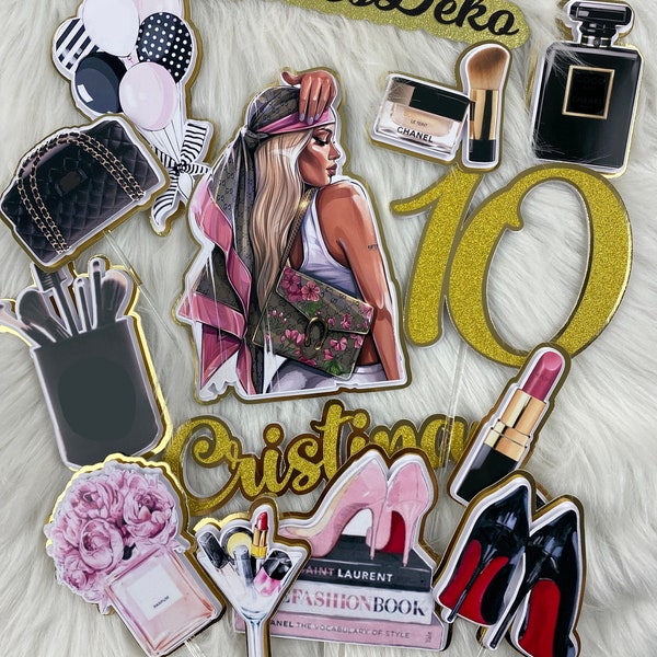 Chanel Cake Topper - Etsy