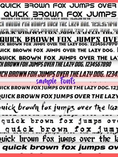 BIGGEST FONTS BUNDLE 800 Designer Fonts Different Style - Etsy