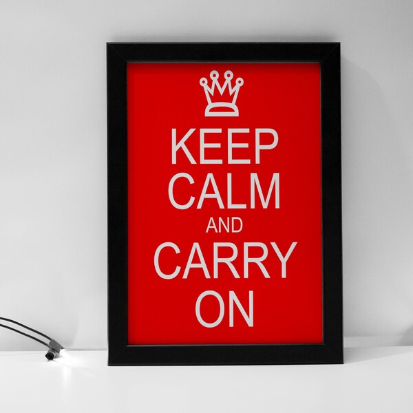 Carry on Poster - Etsy