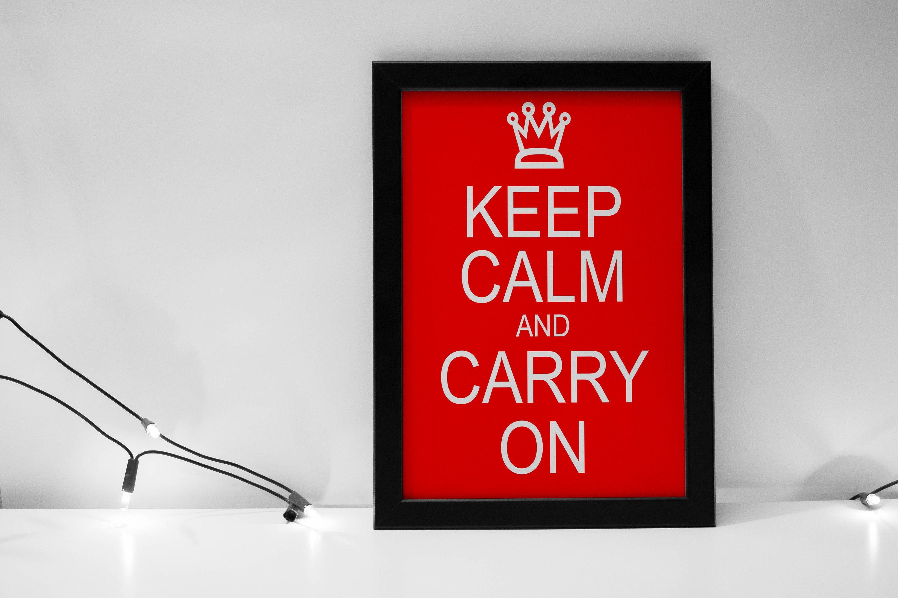 Keep Calm And Carry On Original Poster Value