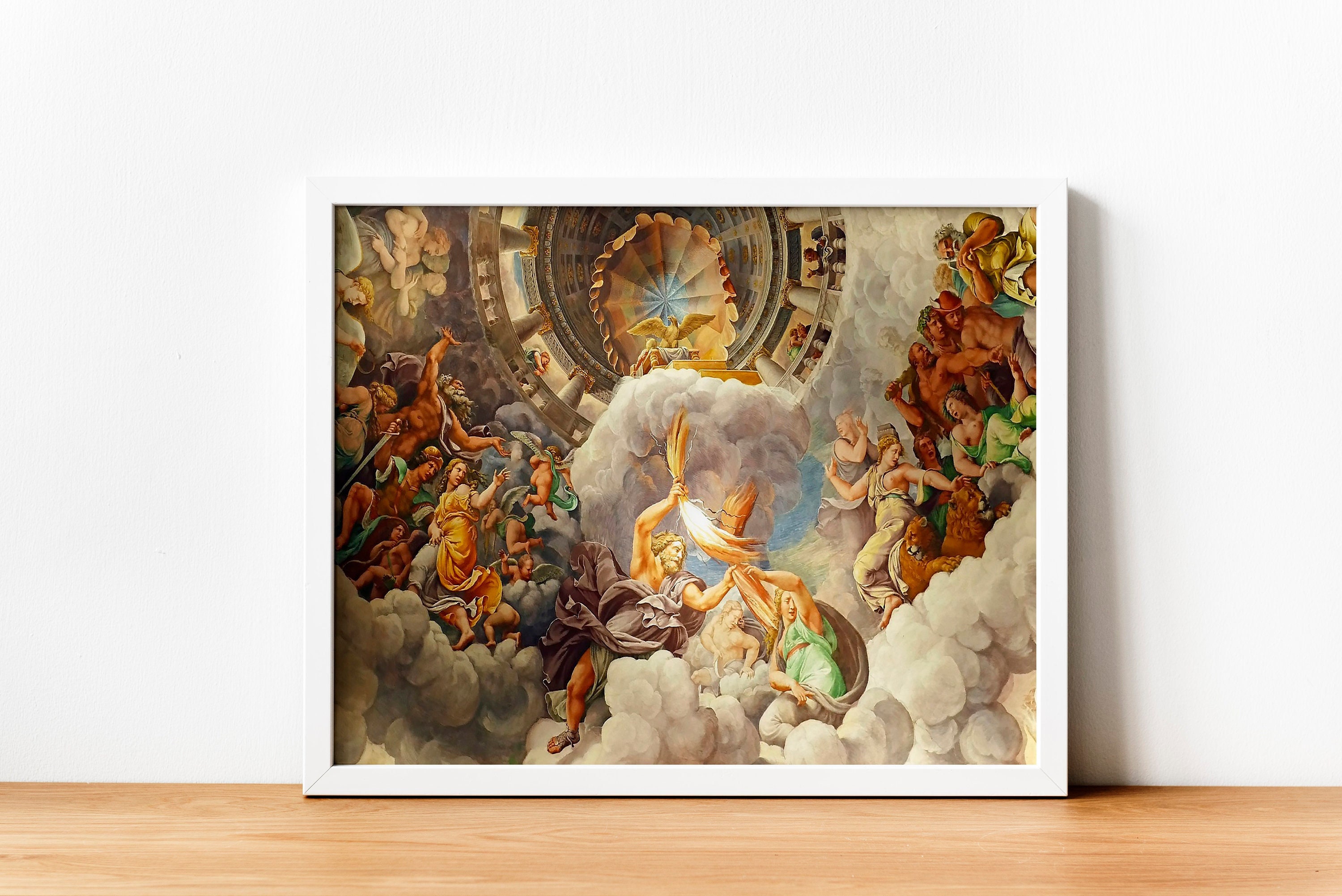 Renaissance Painting Zeus And Leto