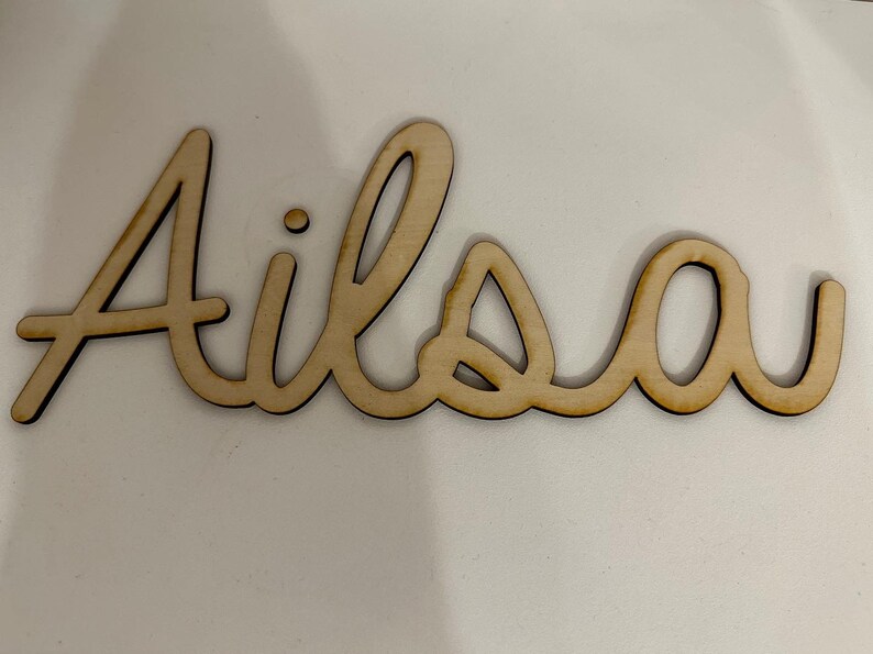 Personalised Laser Cut Door Sign - Etsy