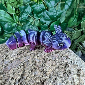 Mini Axolotl 3D Wobbly Figure Funny Toy Exclusively Printed Little ...