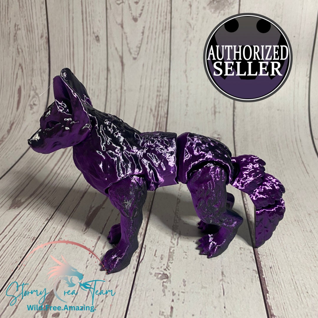 Collectible Figures Wolf Cinder Wolf Articulated Toys Designer Figures ...
