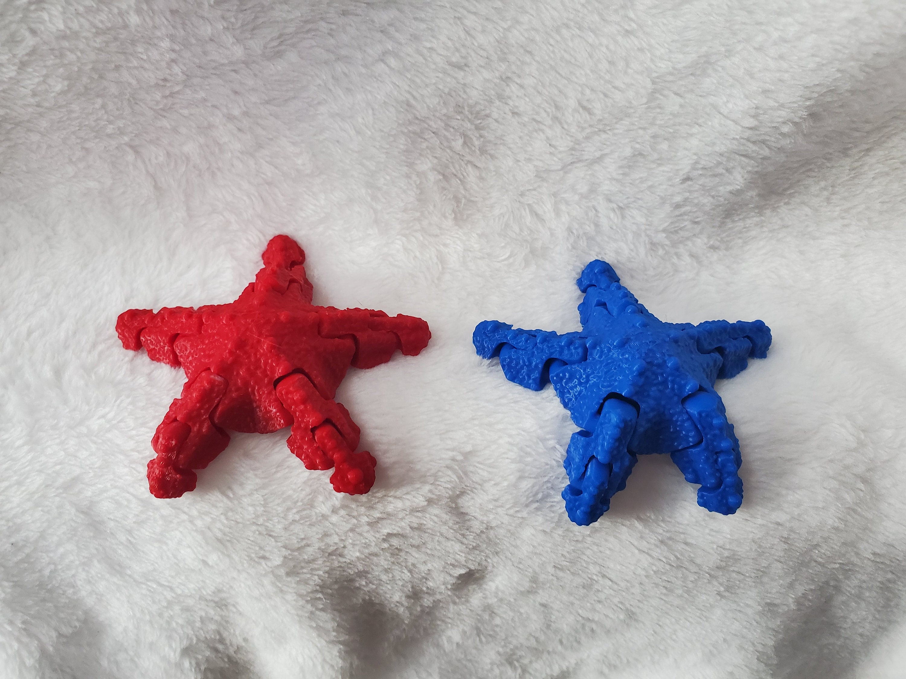3D Articulated Star Fish Fidget Toy, Aquarium Decor - Etsy