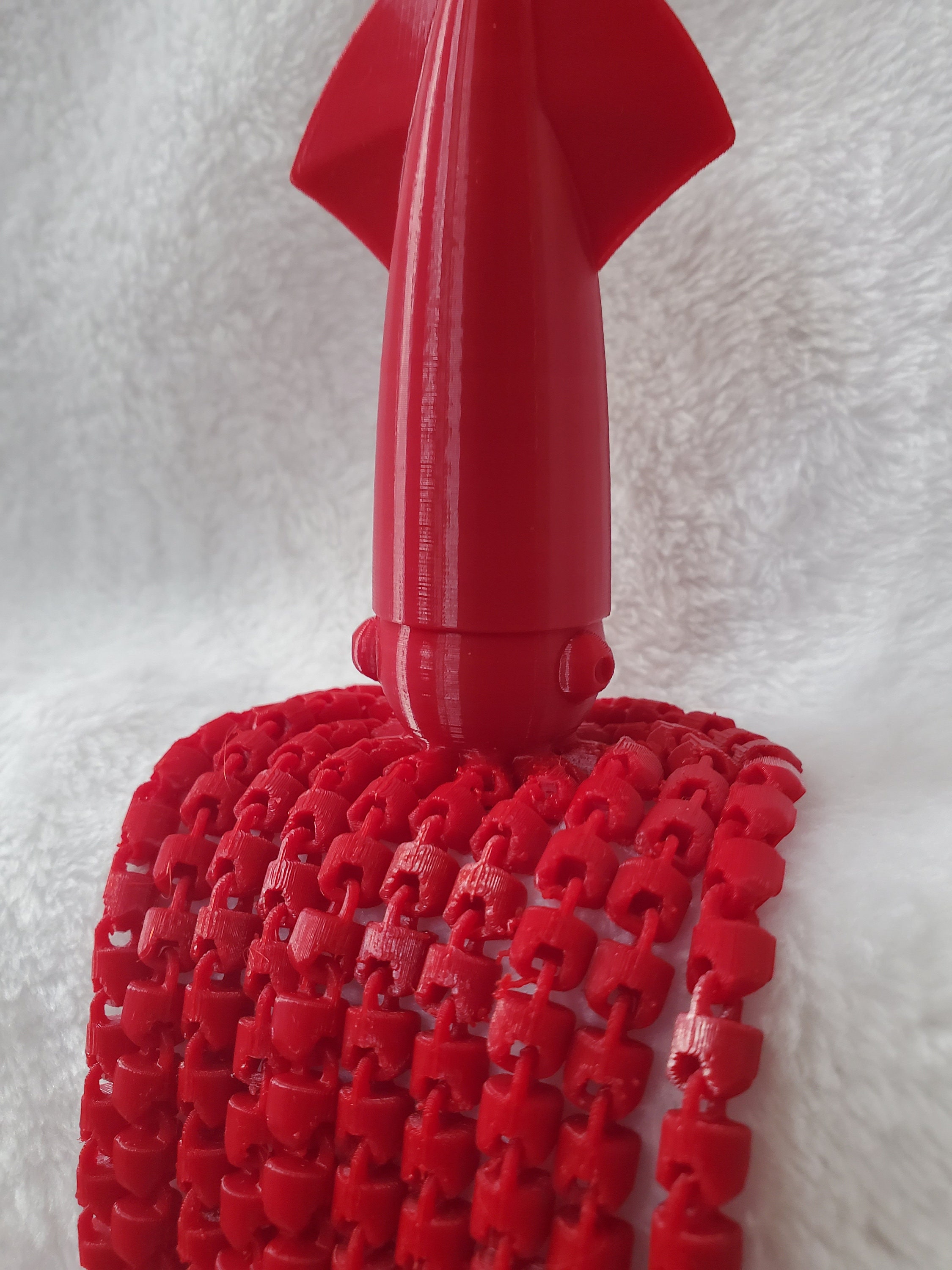 3D Articulated Squid Fidget Toy, Aquarium Decor - Etsy