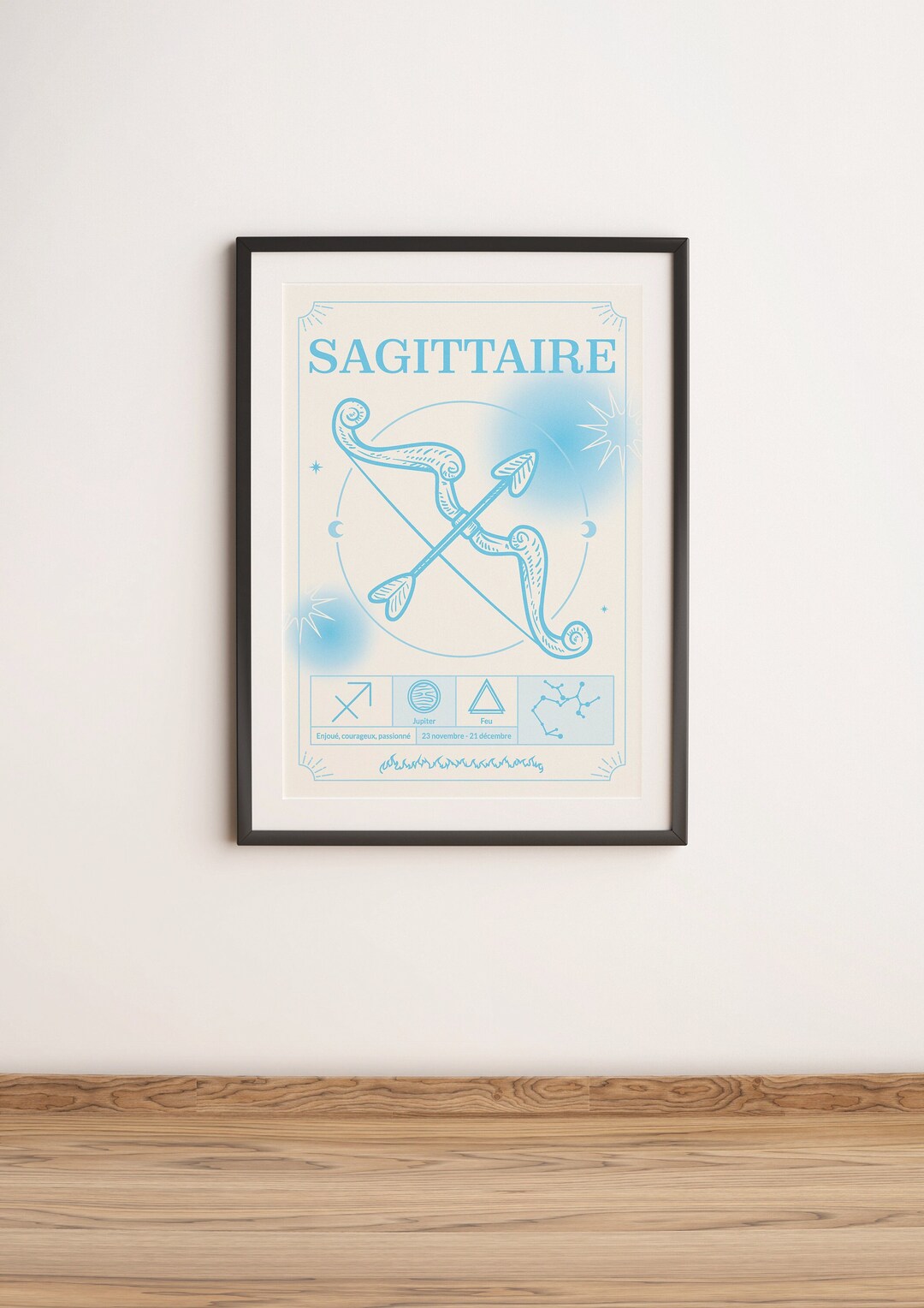 Sagittarius - Poster - Etsy