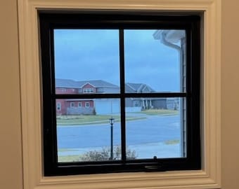 VINYL WINDOW GRIDS faux Window Mullions please Read All of Description ...