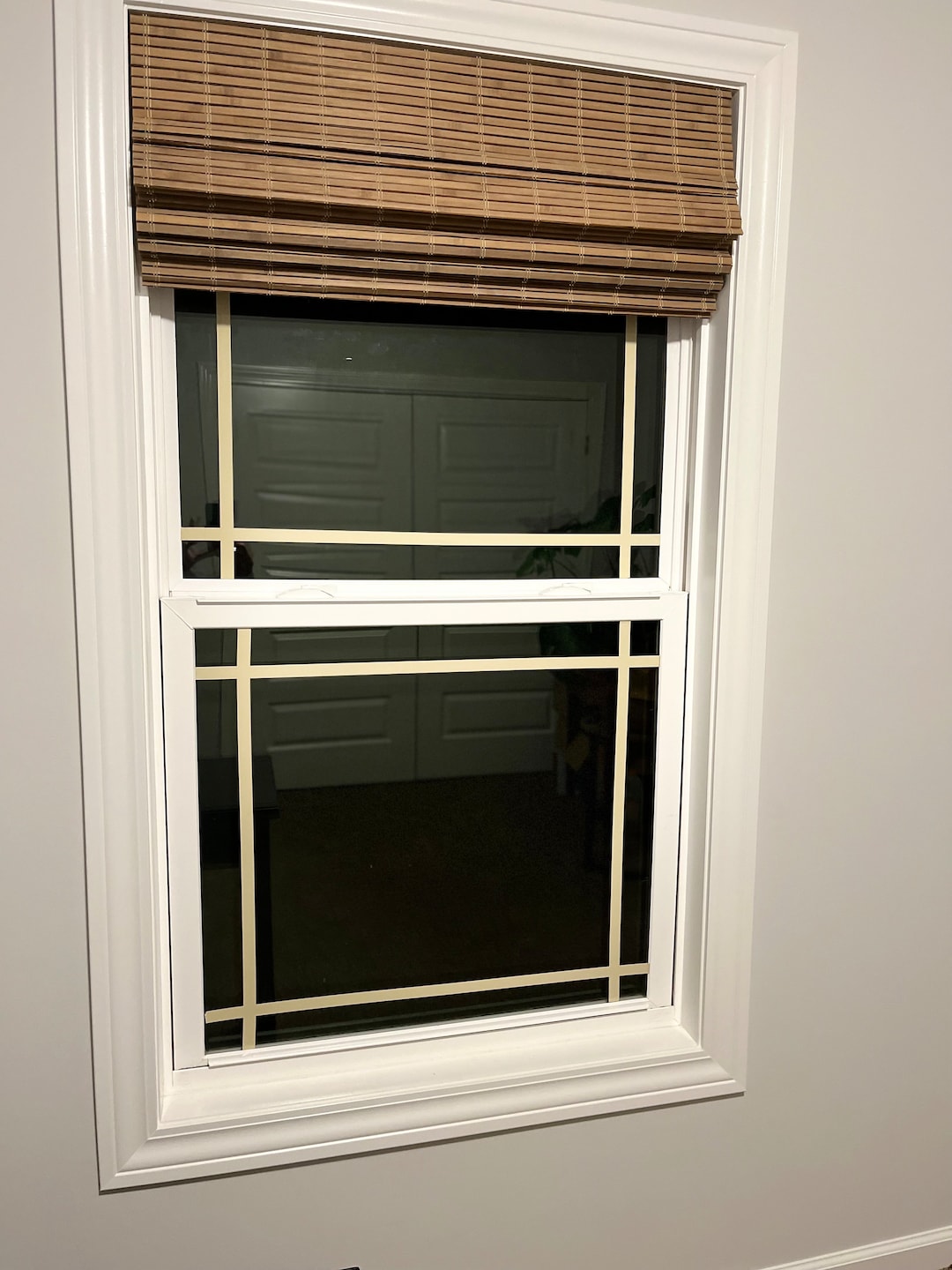 Beige WINDOW VINYL Mullions(tan/beige) **please Read All of Description ...