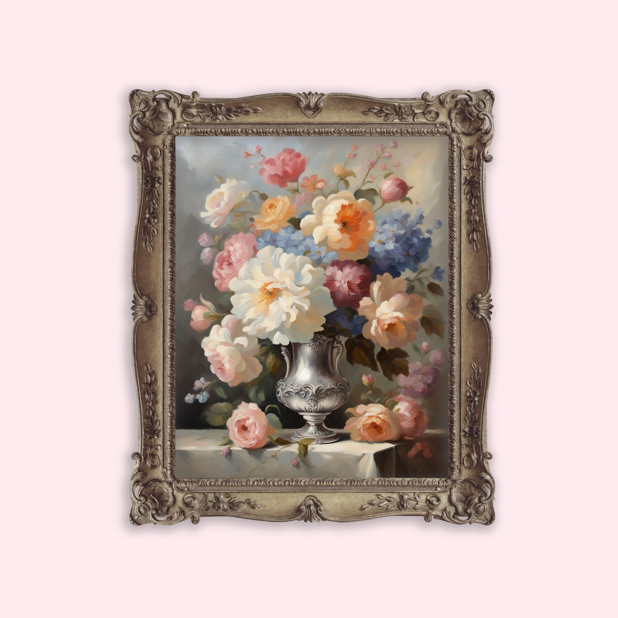 Rococo Art Print | Baroque Painting | French Wall Art | Coquette Wall ...