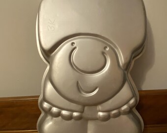 Vintage 1998 Wilton Rudolph Cake Pan, 502-3347 DIY Cake Mold, Christmas ...