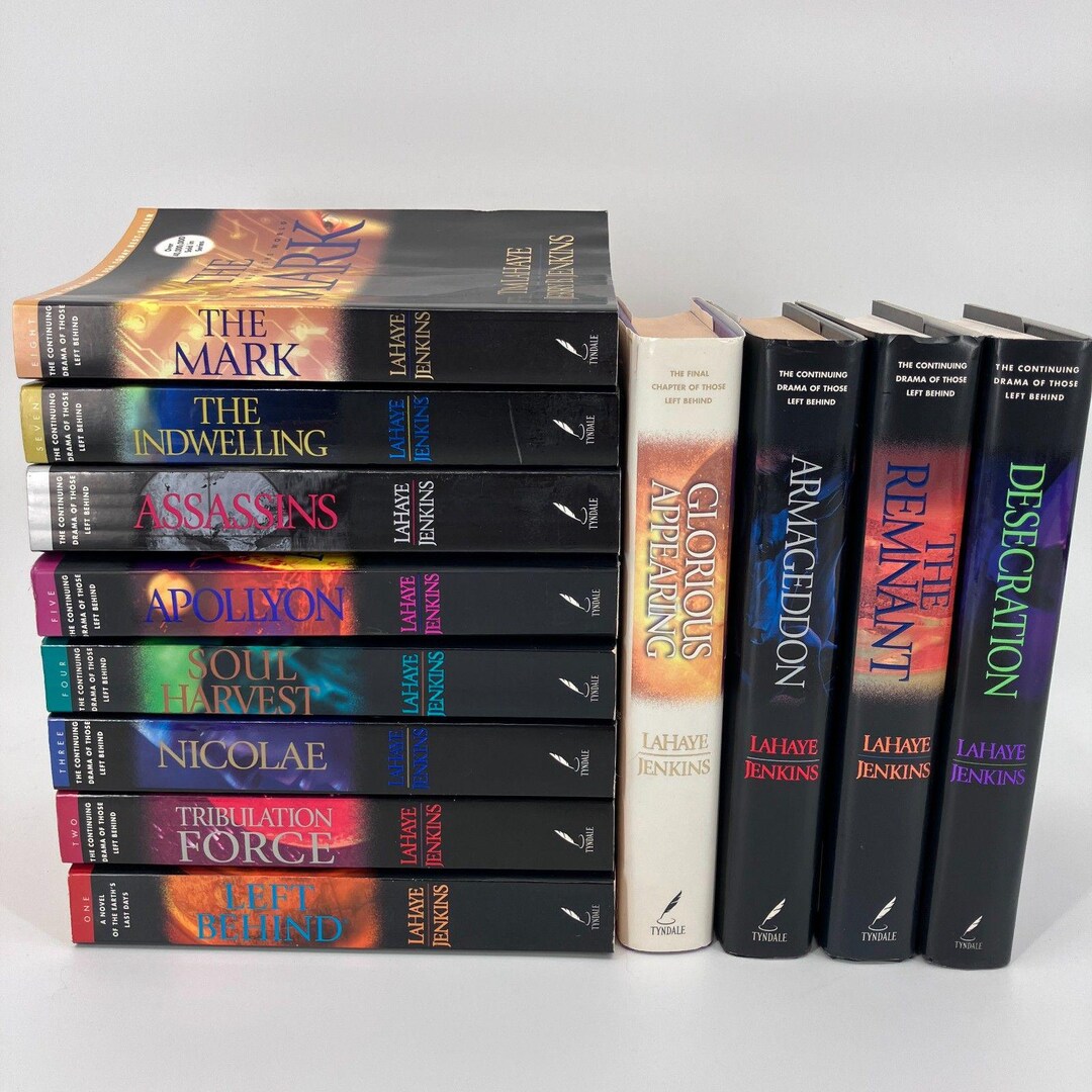 Left Behind Book Series by Lahaye, Jenkins, #1-12 Paperback Hardcover ...
