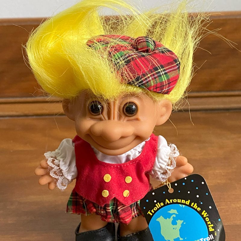Troll Doll - Etsy