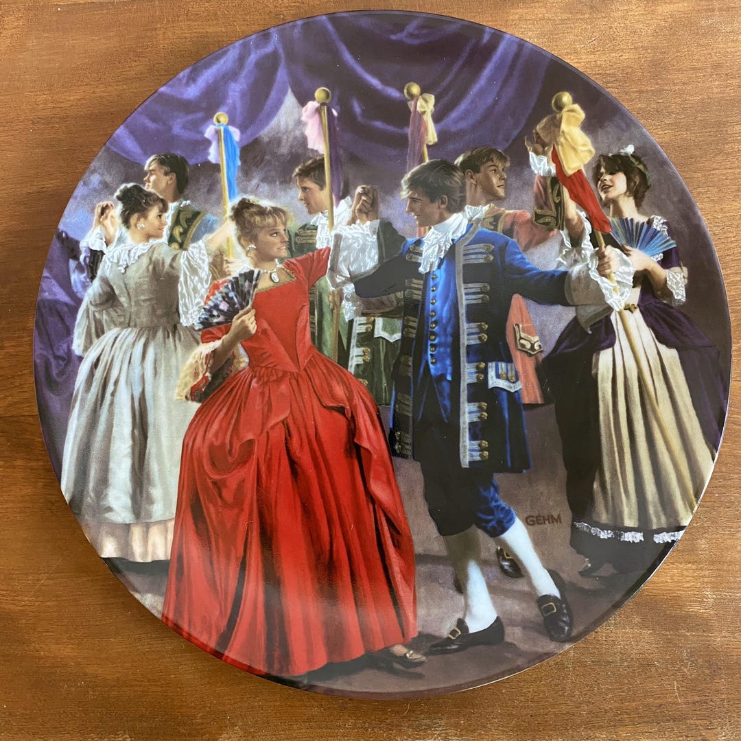 Die Zertanzten Schuhe Collector's Plate, the Shoes That Were Danced to ...