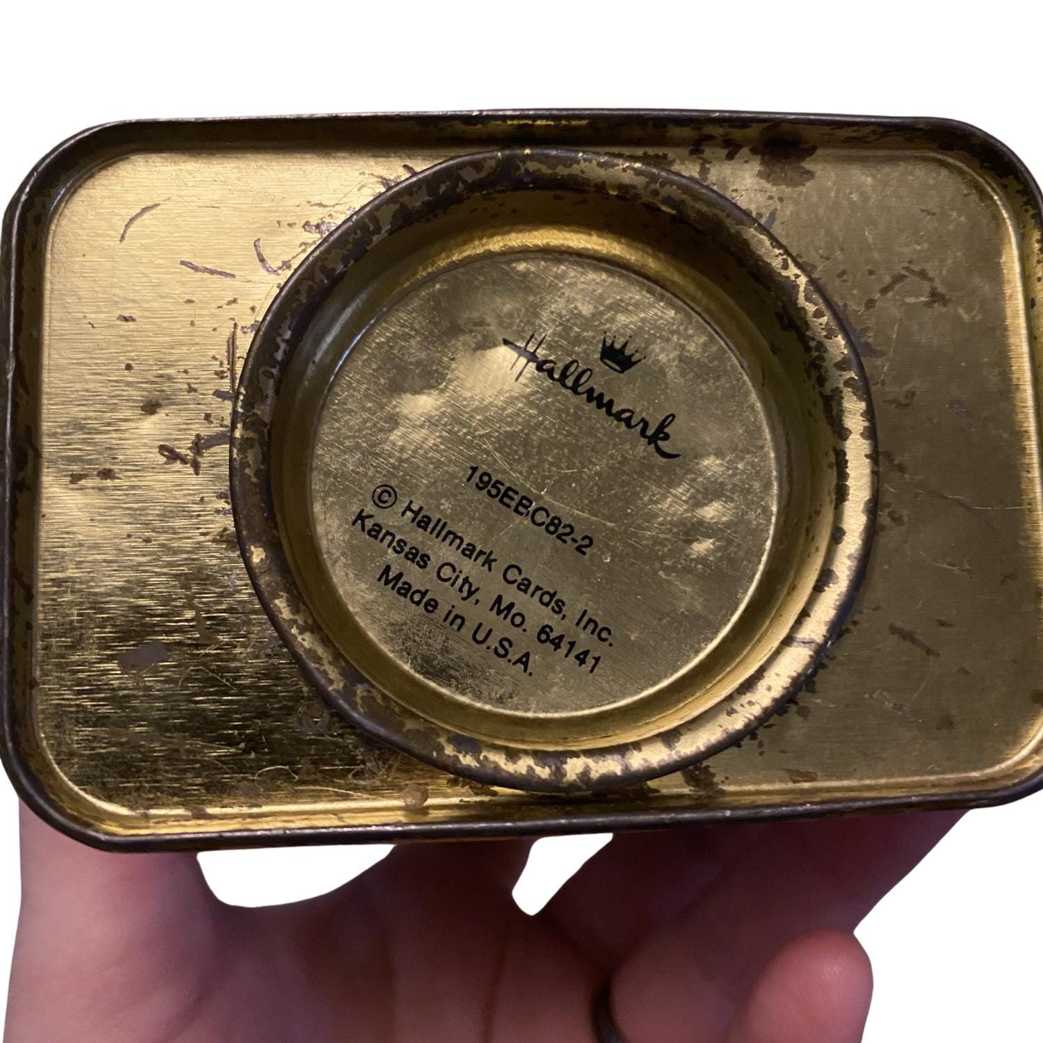 Vintage Hallmark Toll Booth Tin Bank, 70s Toll Booth Operator Graphics ...