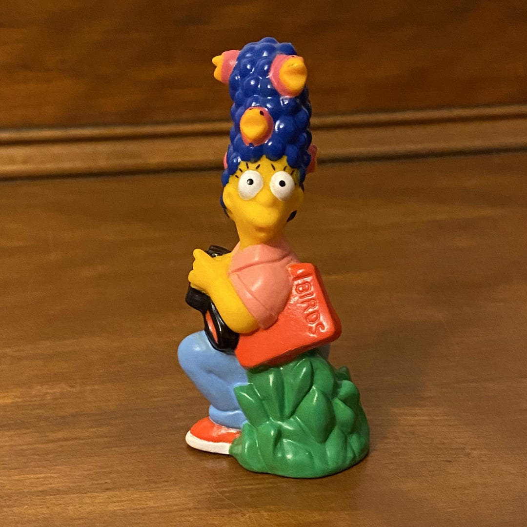 Vintage the Simpsons Marge Simpson Camp Fire Collection Camping Burger ...