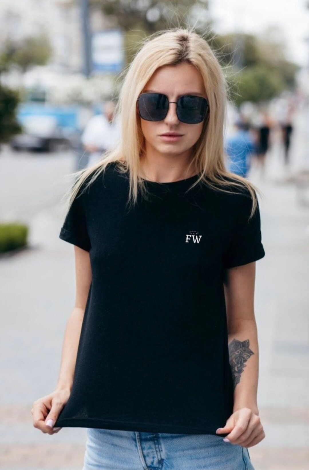 Faith Wear Supply Logo Tee - Etsy