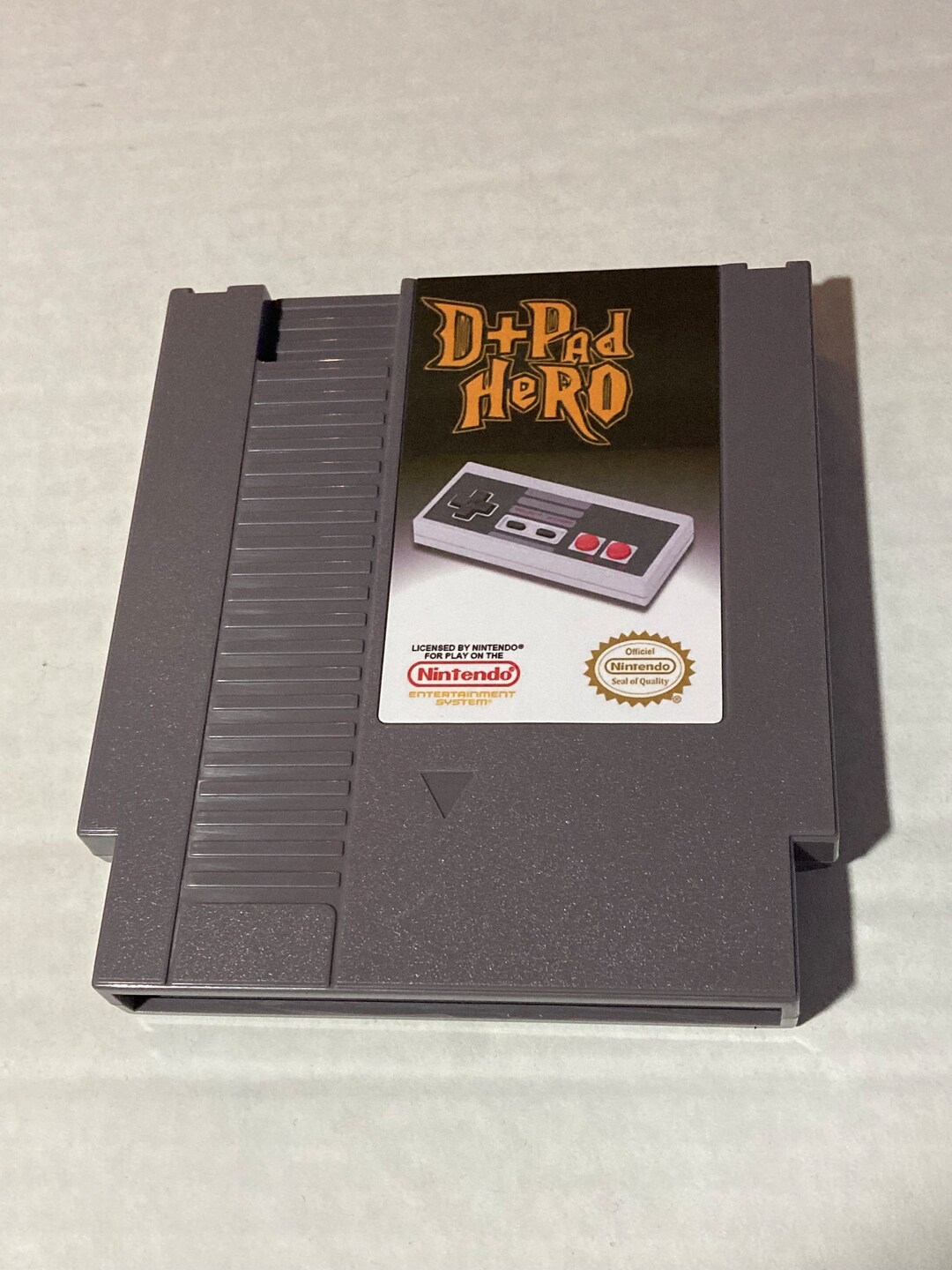 D-pad Hero NES Game Cartridge Homebrew - Etsy